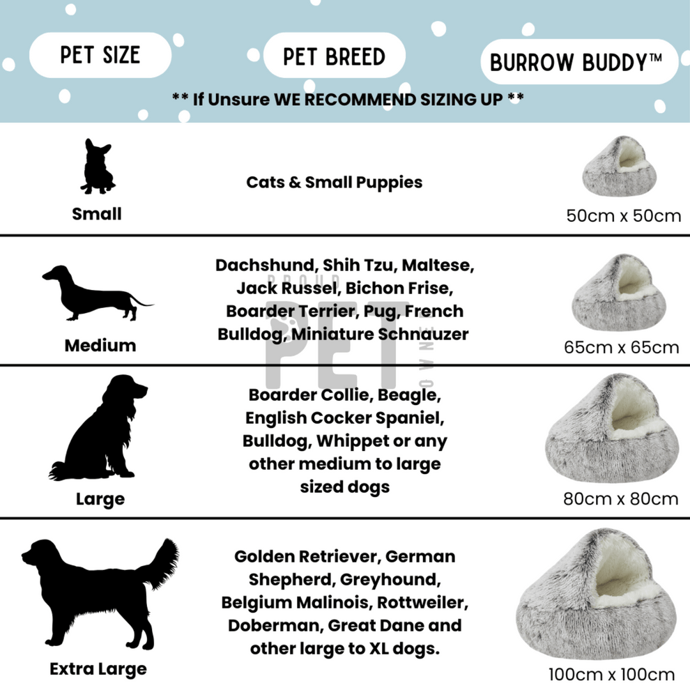 Burrow Buddy™ - Pet Bed – Proud Pet Owner
